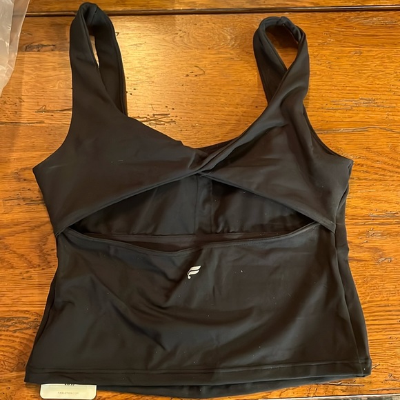 Fabletics | Tops | Fabletics Oasis Twist Builtin Bra Tank | Poshmark